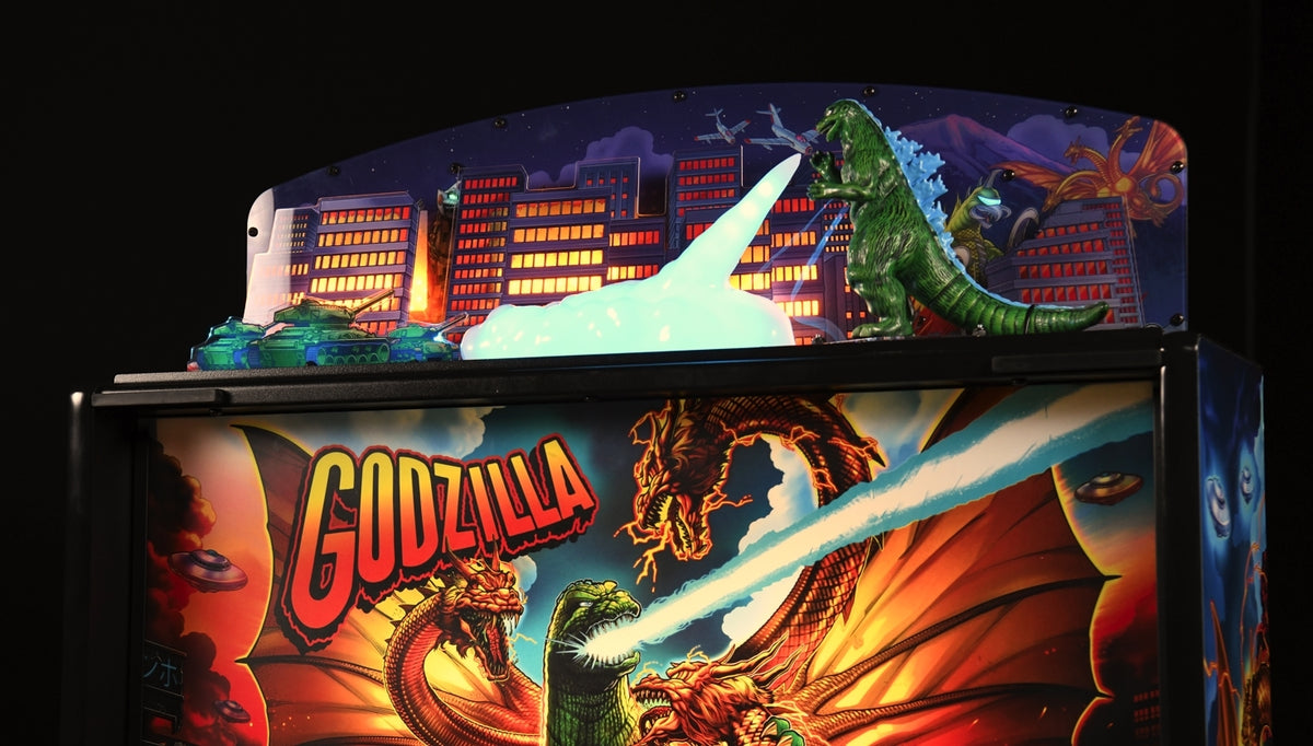 Godzilla Topper by Stern Pinball| Gameroom Goodies