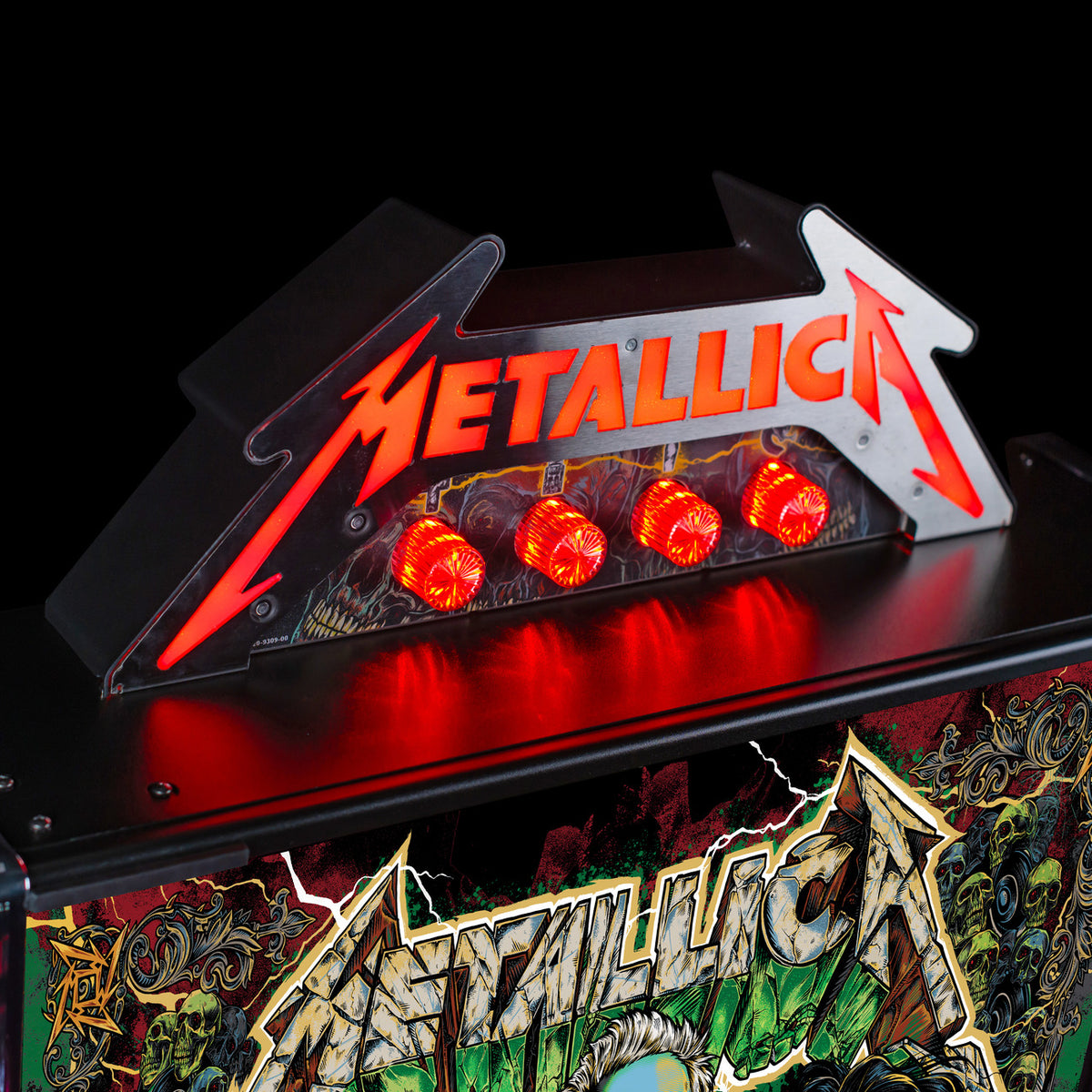 Metallica Remastered Topper by Stern Pinball – Gameroom Goodies
