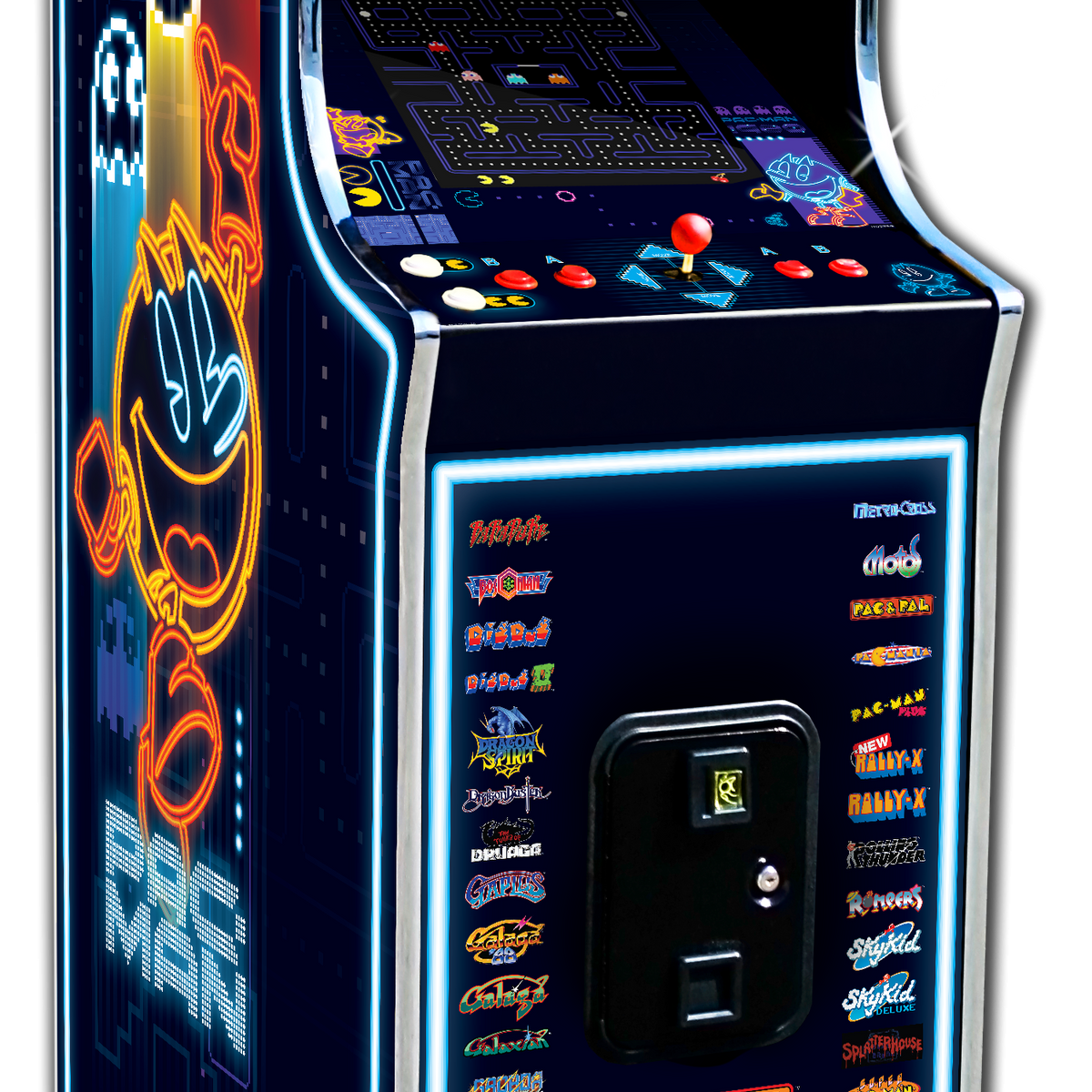 Pac-Man's Pixel Bash Neon 32 Games – Gameroom Goodies