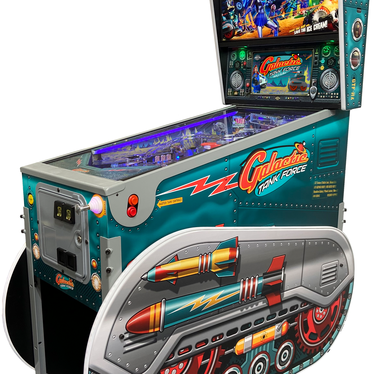 Galactic Tank Force Signature Edition by American Pinball – Gameroom ...