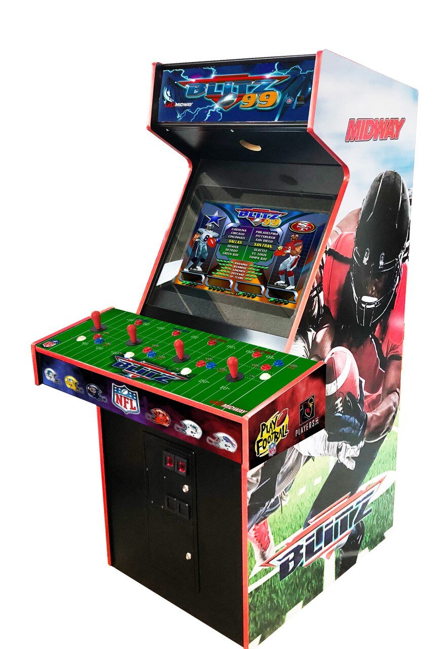 Nfl Blitz 99 Arcade NFL Blitz '99, Arcade Video Game By Midway Games,
