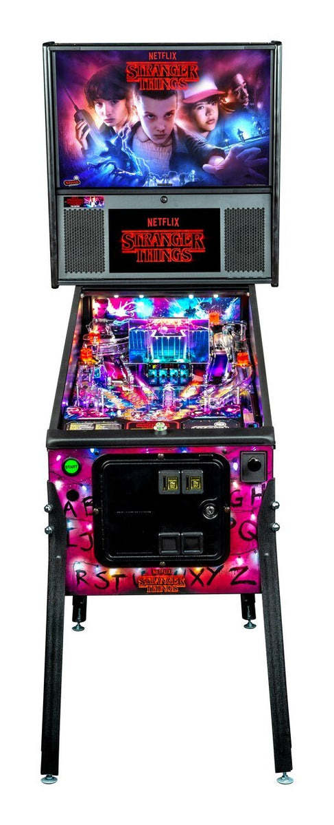 Stranger Things Pinball Machine Pro By Stern Pinball| Gameroom Goodies